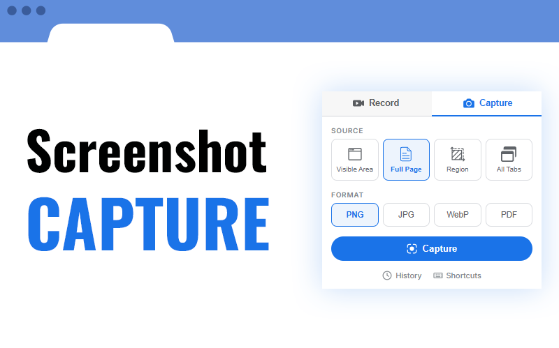 FastCapture: Screen Recorder & Screenshot Tool for Chrome